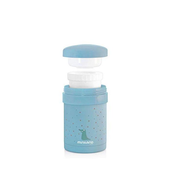 Set Termos Azul: Termo Sólido de 700 ml y Termo Líquidos de 350 ml ...